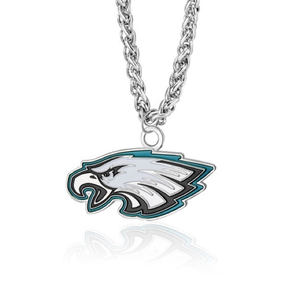 Simran | Accessories | Philadelphia Eagles Primary Team Logo Necklace ...